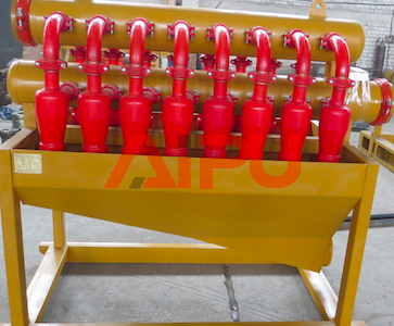 Well drilling solids control hydrocyclones | Shaker screens