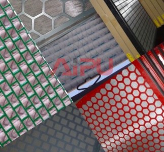 Replacement shaker screens for sale at Aipu Solid