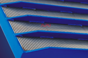 Drying screen under dewatering hydrocyclones | Shaker screens