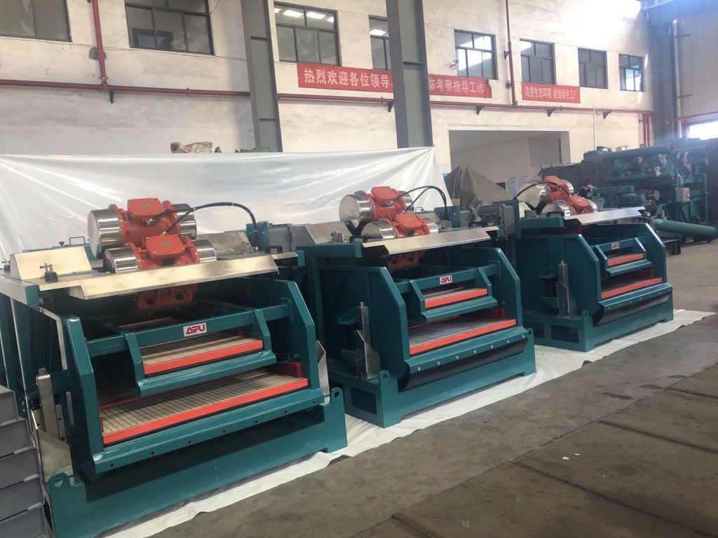 Hunter-MG8 Shale shakers help users much for oil drilling